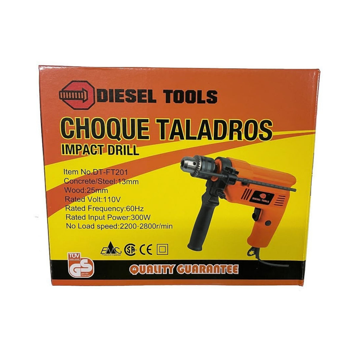 Diesel Tools Taladro de Impacto 1/2" 300W – Kool Depot
